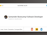 Santander Bootcamp Fullstack Developer Giovane Silva Html