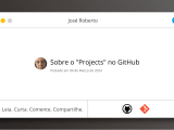Sobre O Projects No Github José Roberto Github Git Dio