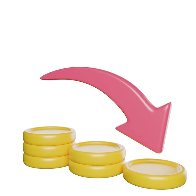 Premium Photo Decrease Analytics Graph - Incredible Mountain Design - Full HD