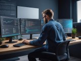 Premium Photo Developing Programming And Coding Technologies Website