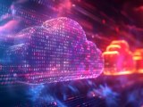 Premium Photo Digital Binary Code Representing Cloud Computing Data