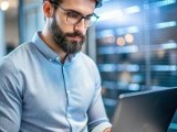 Software Developer Or Programmer Coding Program With Laptop Create