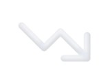 Premium Vector 3d Realistic Trend Down Or Decrease Icon Vector