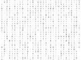 Premium Vector Background With Numbers On Screen Binary Code Zero One