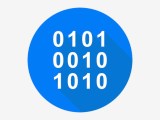 Premium Vector Binary Code Flat Vector Icon Coding Concept Icon