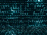 Binary Computer Code Background Premium Vector
