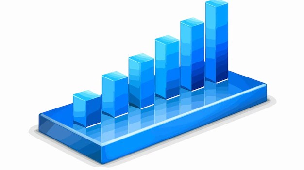 Bar Chart Decrease Icon And More Interface Vector Image - Premium Dark Picture Gallery - High Resolution