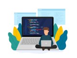 Premium Vector Concept Programming Coding Website And Application