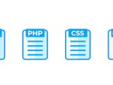 Premium Vector Java Php Css Html Code Vector Icons On White