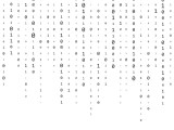 Premium Vector Matrix Background Stream Of Binary Code On The Screen