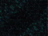 Premium Vector Matrix Background With Numbers On The Screen Binary