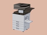 Premium Vector Multi Function Printer Packard Automatic Document