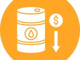 Premium Vector Oil Price Decrease Vector Illustration Style