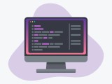 Premium Vector Software Development Programming Coding On Computer