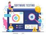 Premium Vector Software Testing Vector Illustration Featuring
