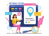 Premium Vector Software Testing Vector Illustration Featuring