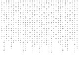 Premium Vector Vector Streaming Binary Code Background Matrix