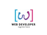 Premium Vector Web Developer Computer Programming Coding Logo Design