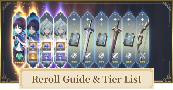 Rerolling Genshin Impact Characters - When rerolling for characters to ...