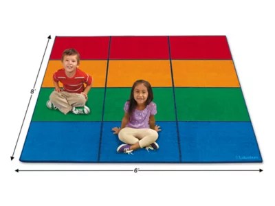 A Place For Everyone Classroom Carpet For 12 Kids 6 X 8 At