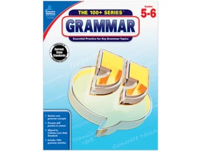 The 100 Series邃 Grammar Workbook Gr 5 6 At Lakeshore Learning