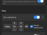 Reminders Linuxphoneapps Org