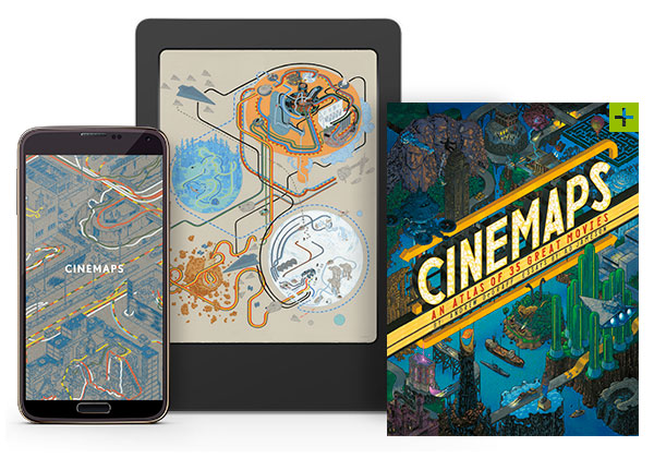 Cinemaps: el atlas artesanal de los mapas de las grandes películas ...