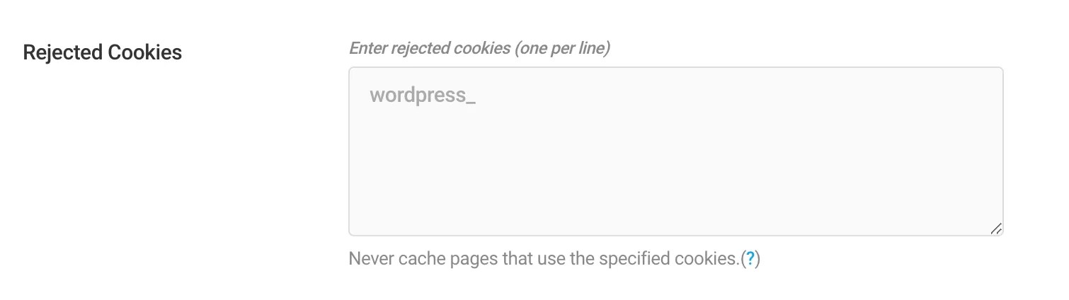 Advanced Options Powered Cache Documentation