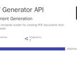 Pdf Generator Api Integrations Alternatives And More In 2026