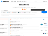Introducing Stack News Stay Up To Date With The Tools You Care About