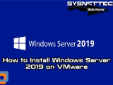 How To Install Windows Server On Vmware Pro Start Now