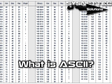 Ascii таблица English Schems Org