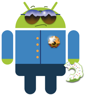 Android Gingerbread Logo Png