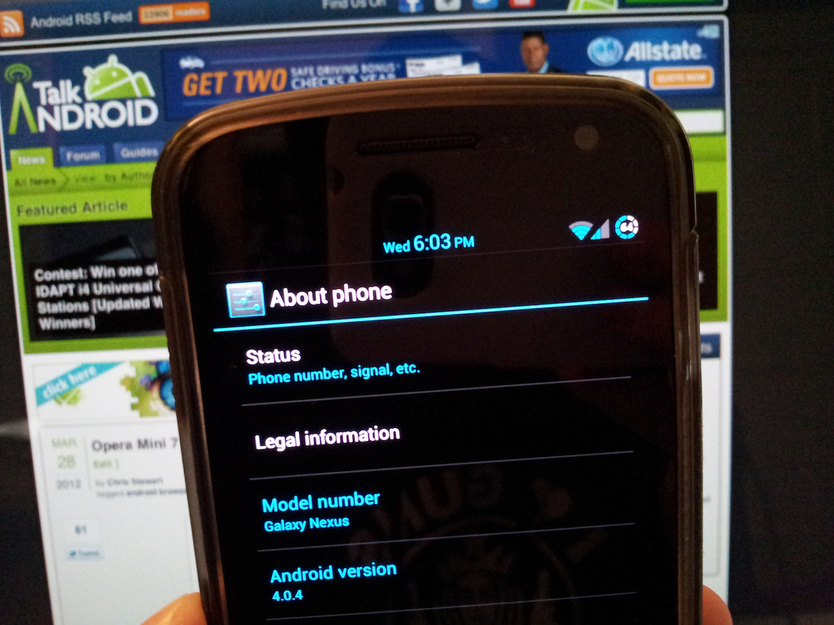 Google Rolls Out Android 4.0.4 to Multiple Devices, Verizon Galaxy ...