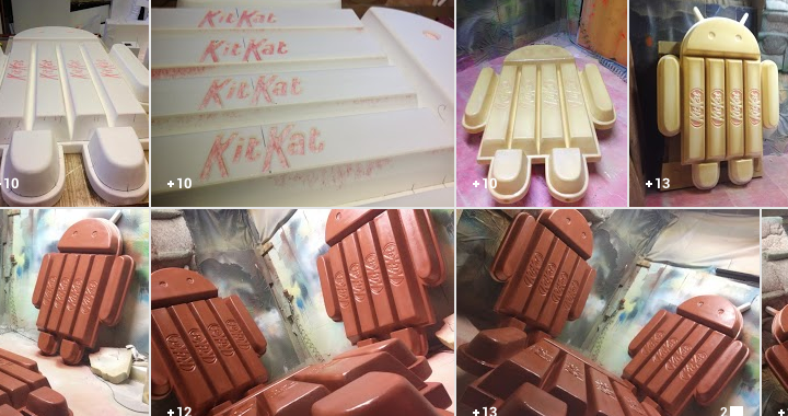 Photos show KitKat figure being created - TalkAndroid.com