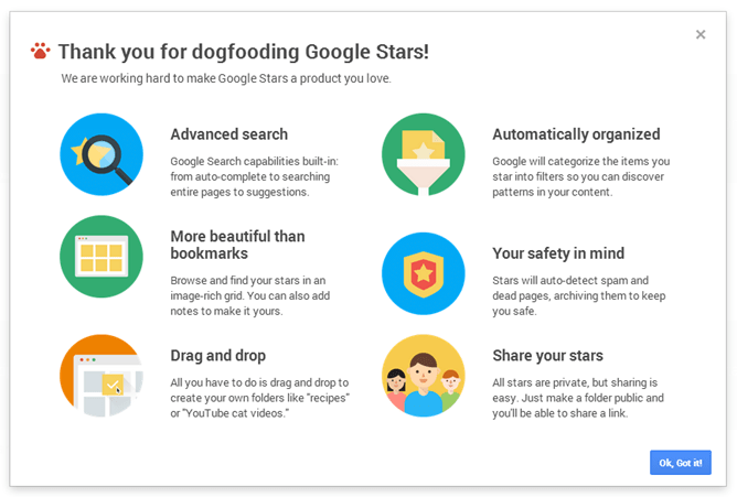 Google releases Stars Chrome extension and web interface - TalkAndroid.com