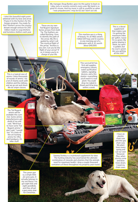 Ted Nugent S Truck Texas Monthly