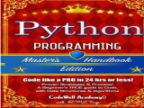 Pdf Python Programming Master S Handbook A True Beginner S Guide