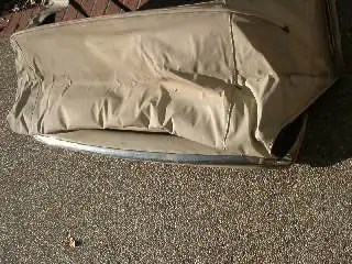 1957 1956 1955 Thunderbird Convertible Soft Top Assembly “LATE” Style ...