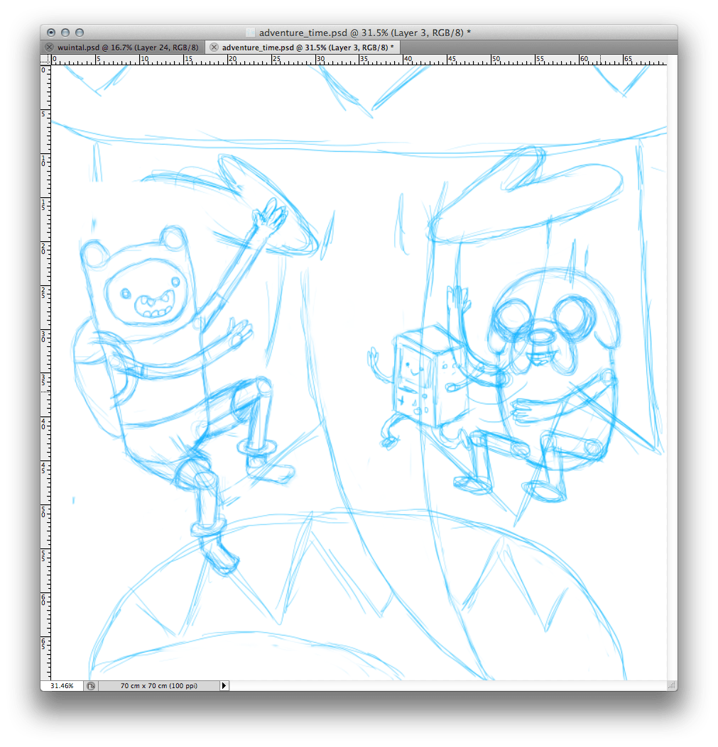 Create An Adventure Time Scene In Illustrator | Redouane Tutorials