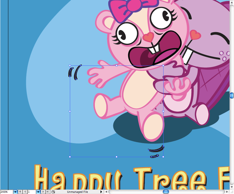 Happy Tree Friends in Illustrator | lokichen88