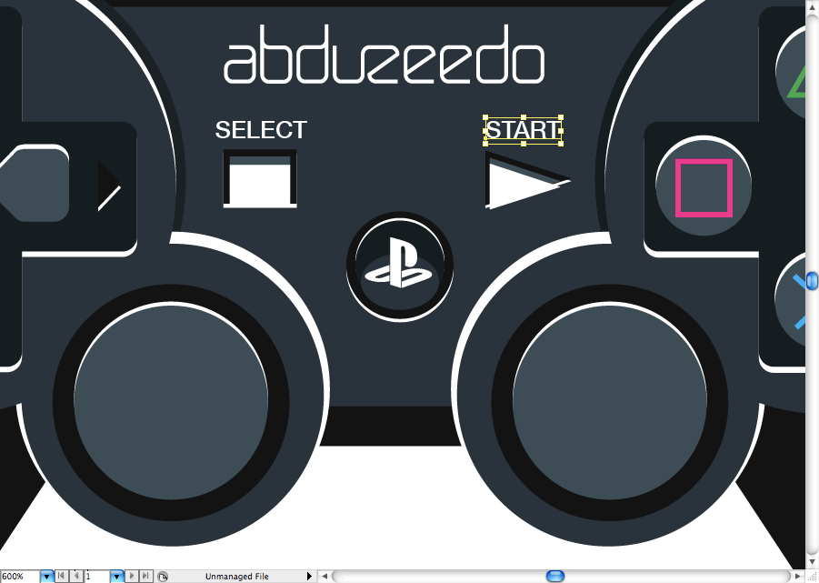 Create A Playstation Controller In Illustrator | Redouane Tutorials