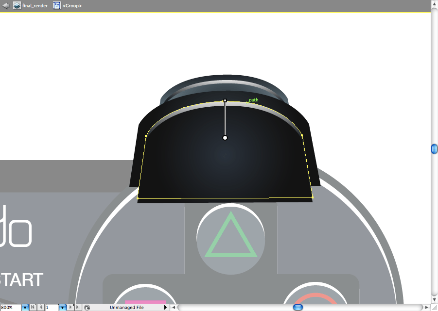 Create A Playstation Controller In Illustrator | Redouane Tutorials
