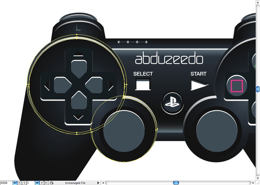 Create A Playstation Controller In Illustrator | Redouane Tutorials
