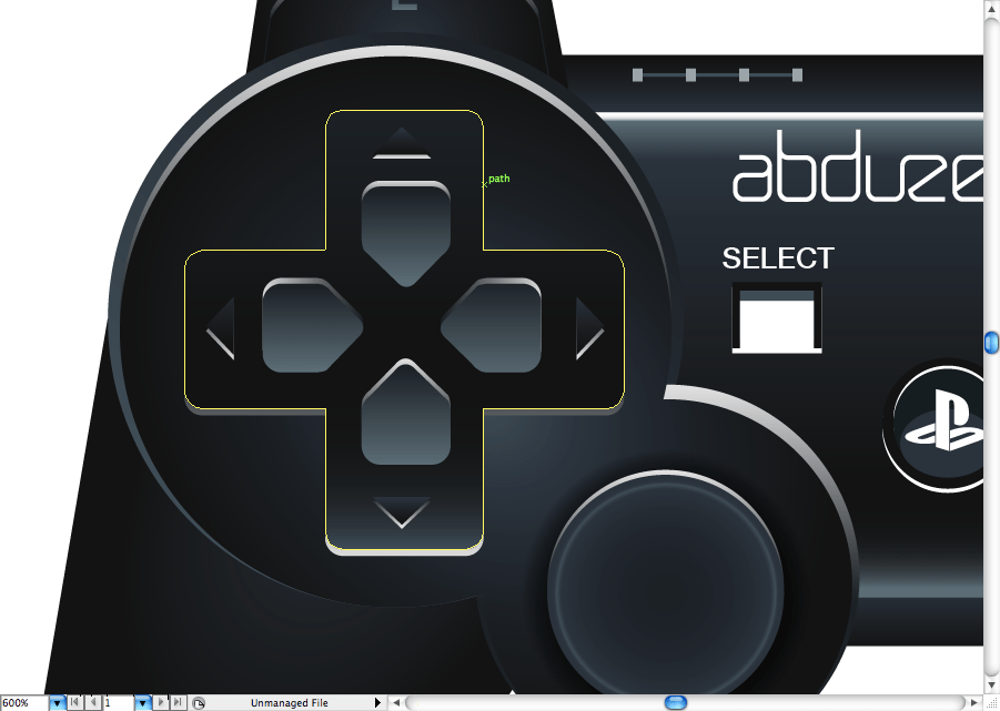 Create A Playstation Controller In Illustrator | Redouane Tutorials