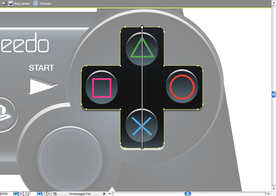 Create A Playstation Controller In Illustrator | Redouane Tutorials
