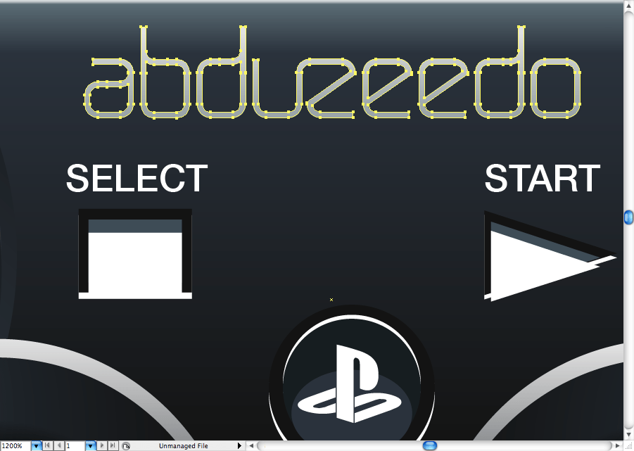 Create A Playstation Controller In Illustrator | Redouane Tutorials