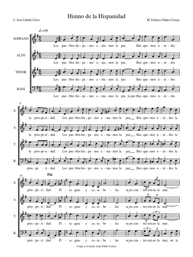 Himno De La Hispanidad | PDF