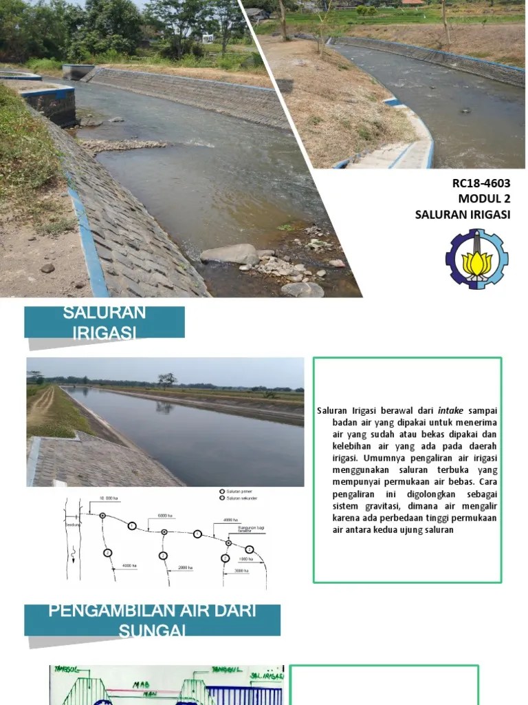 Modul 2. Perencanaan Saluran Irigasi | PDF