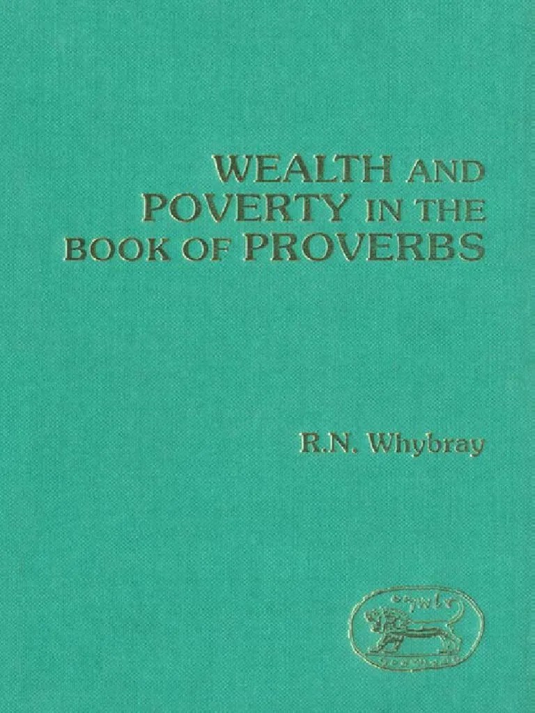 Wealth And Poverty In The Book Of Proverbs PDF | PDF | Book Of Proverbs ...